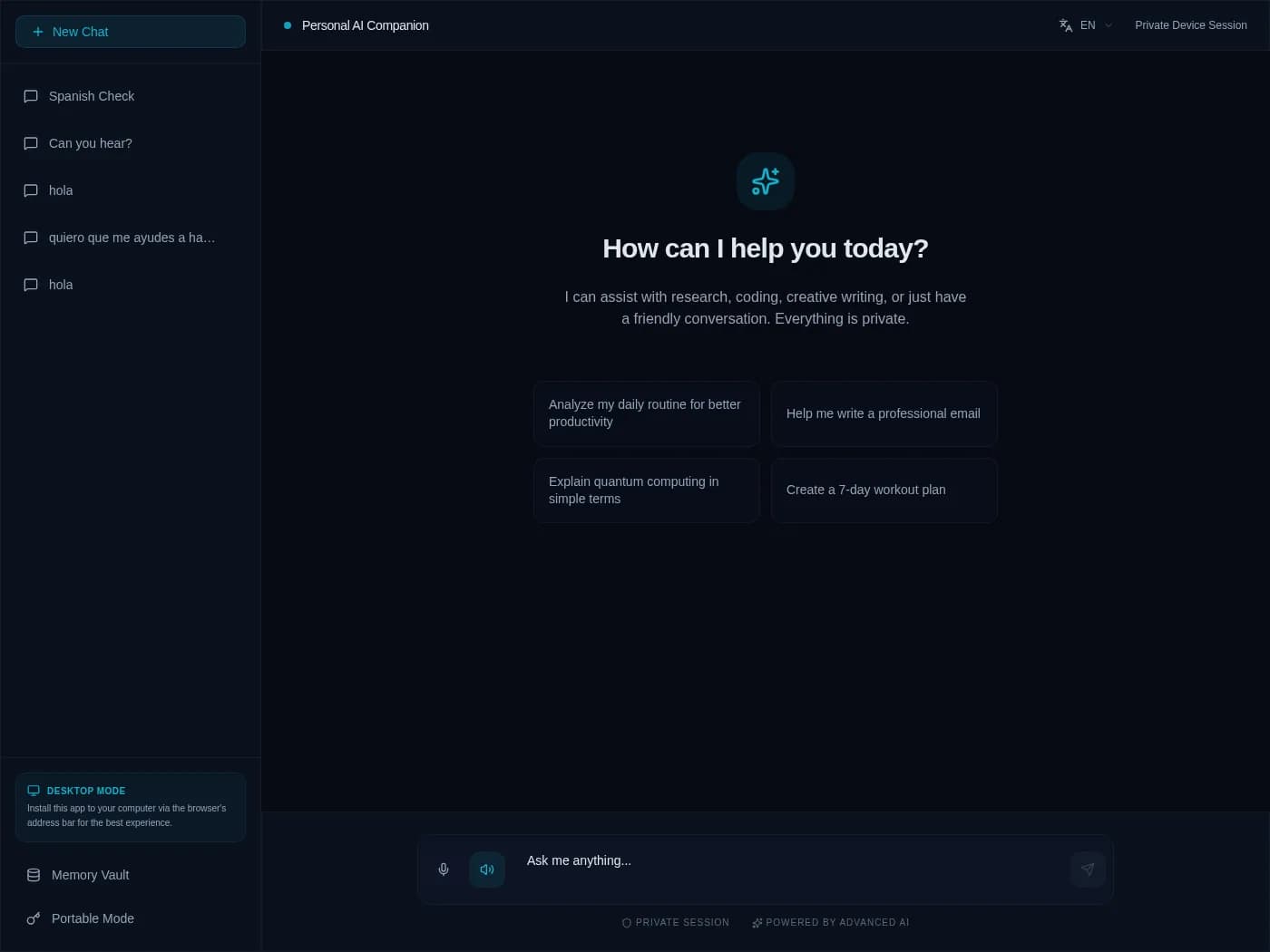 Personal AI Assistant
