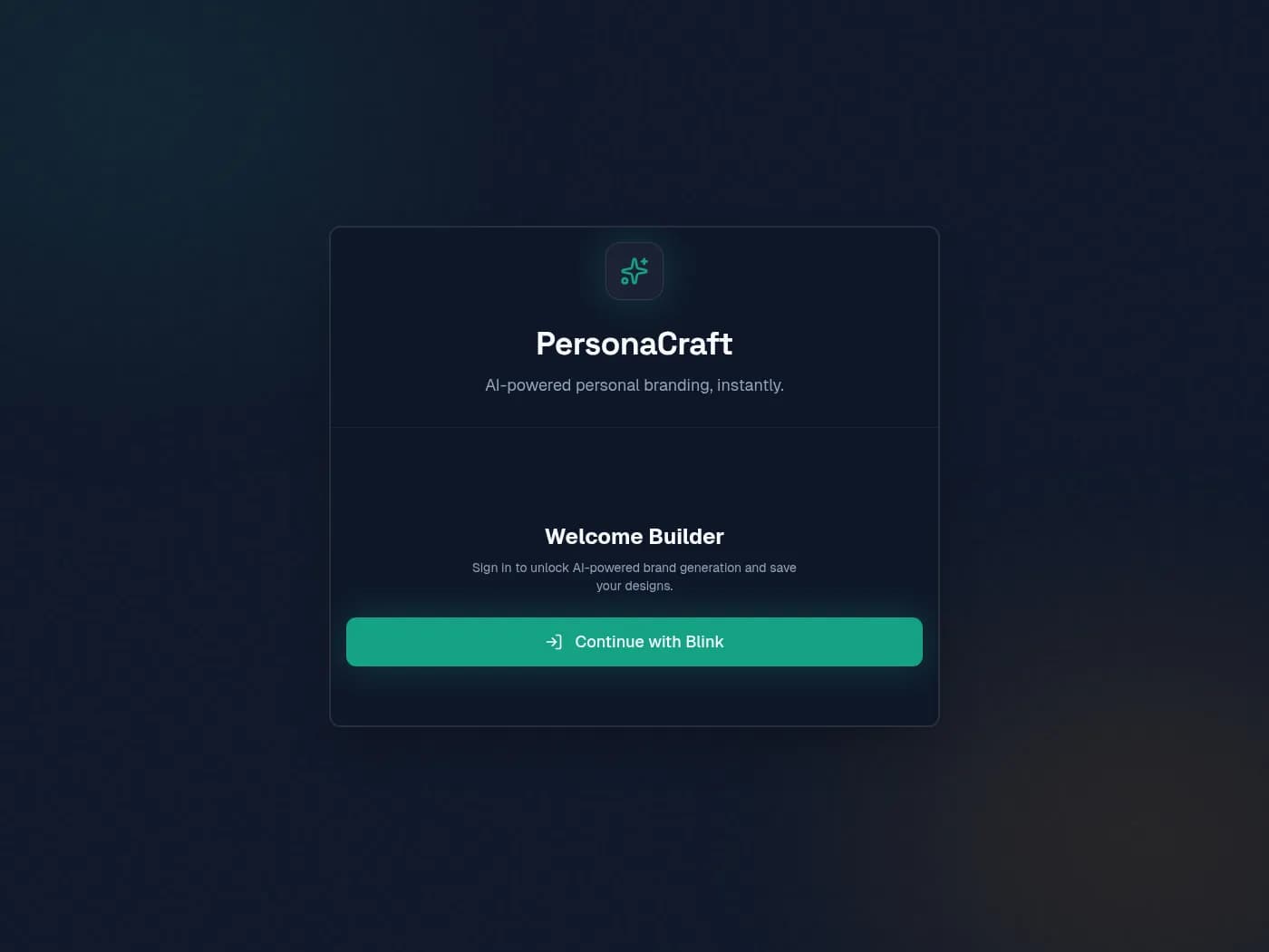 PersonaCraft Site Builder
