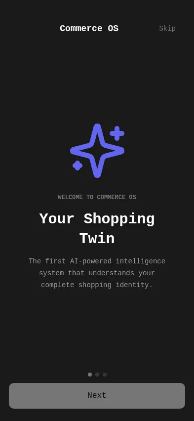 Personal Commerce OS