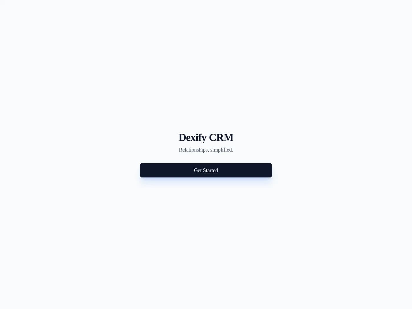 Dexify CRM