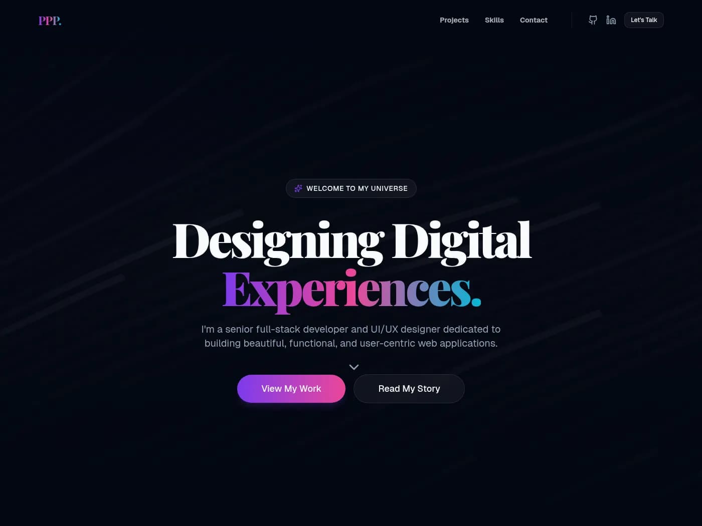 Personal Portfolio Pro