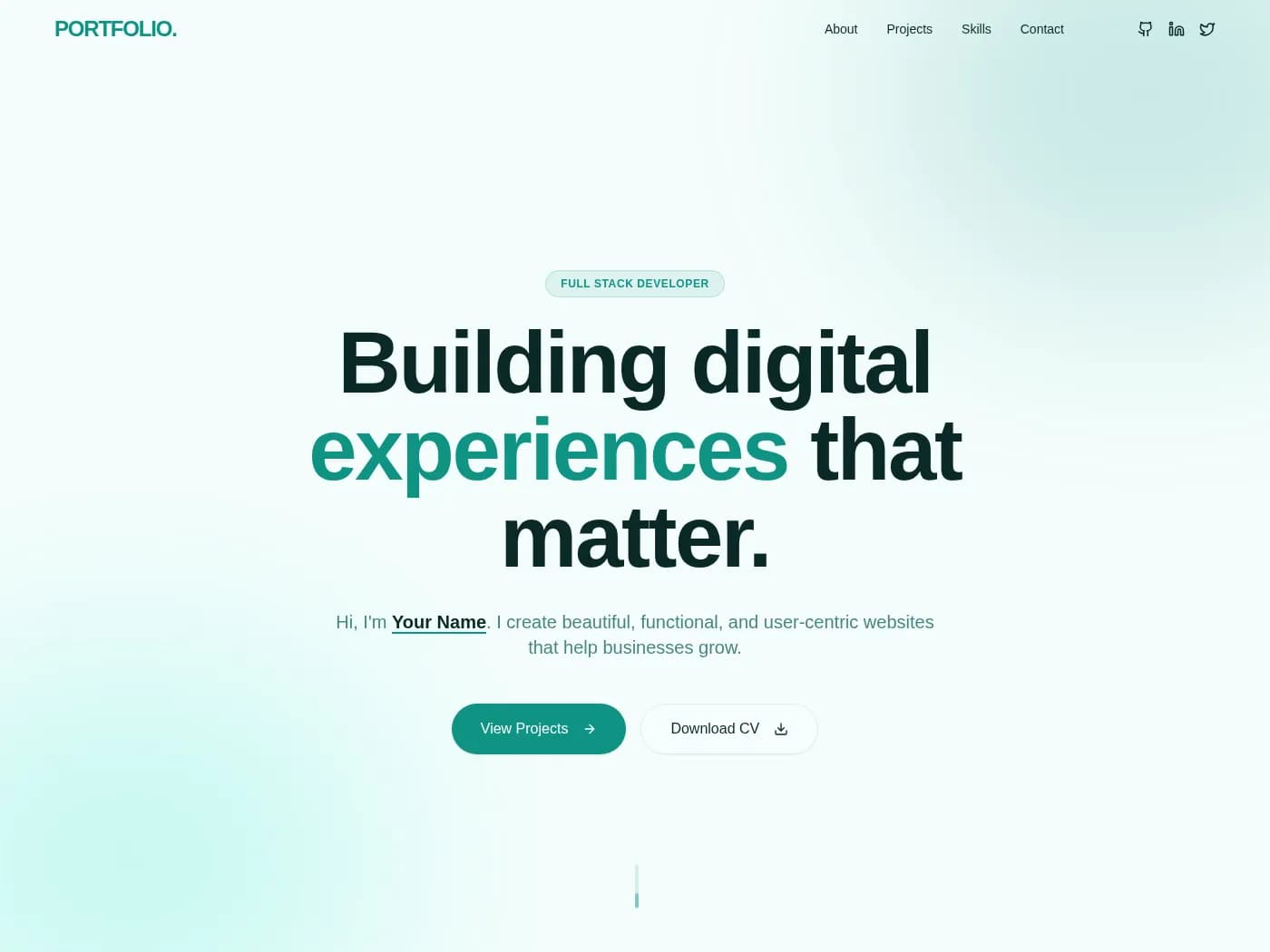My Personal Website