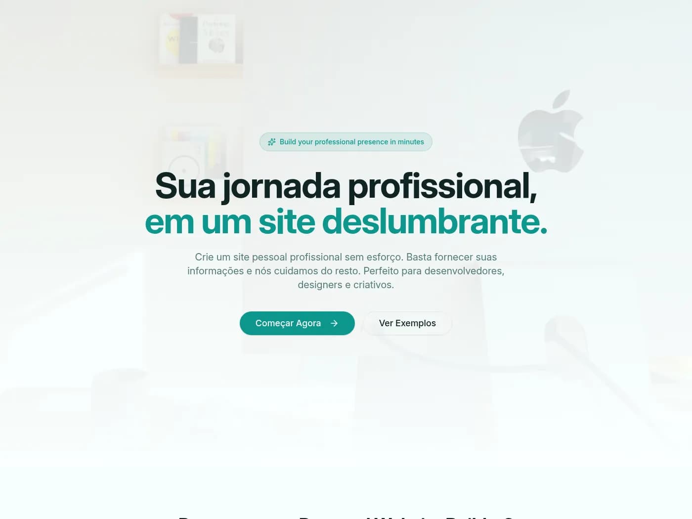 Personal Website Builder