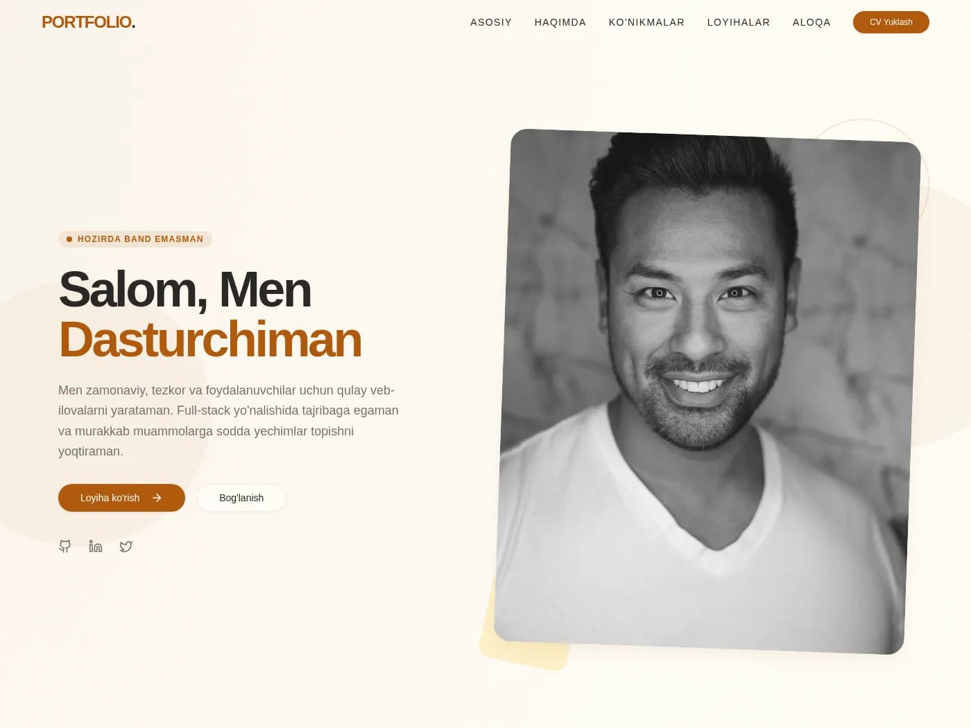Personal Web Portfolio