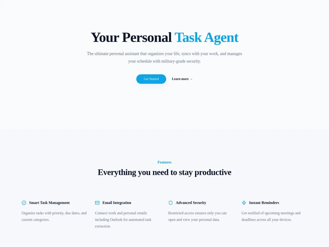 Personal Task Agent
