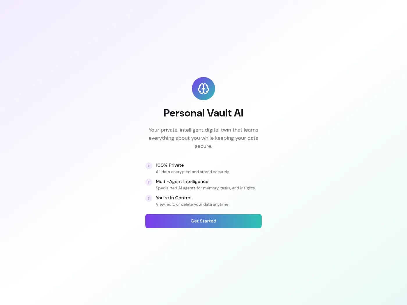 Personal Vault AI