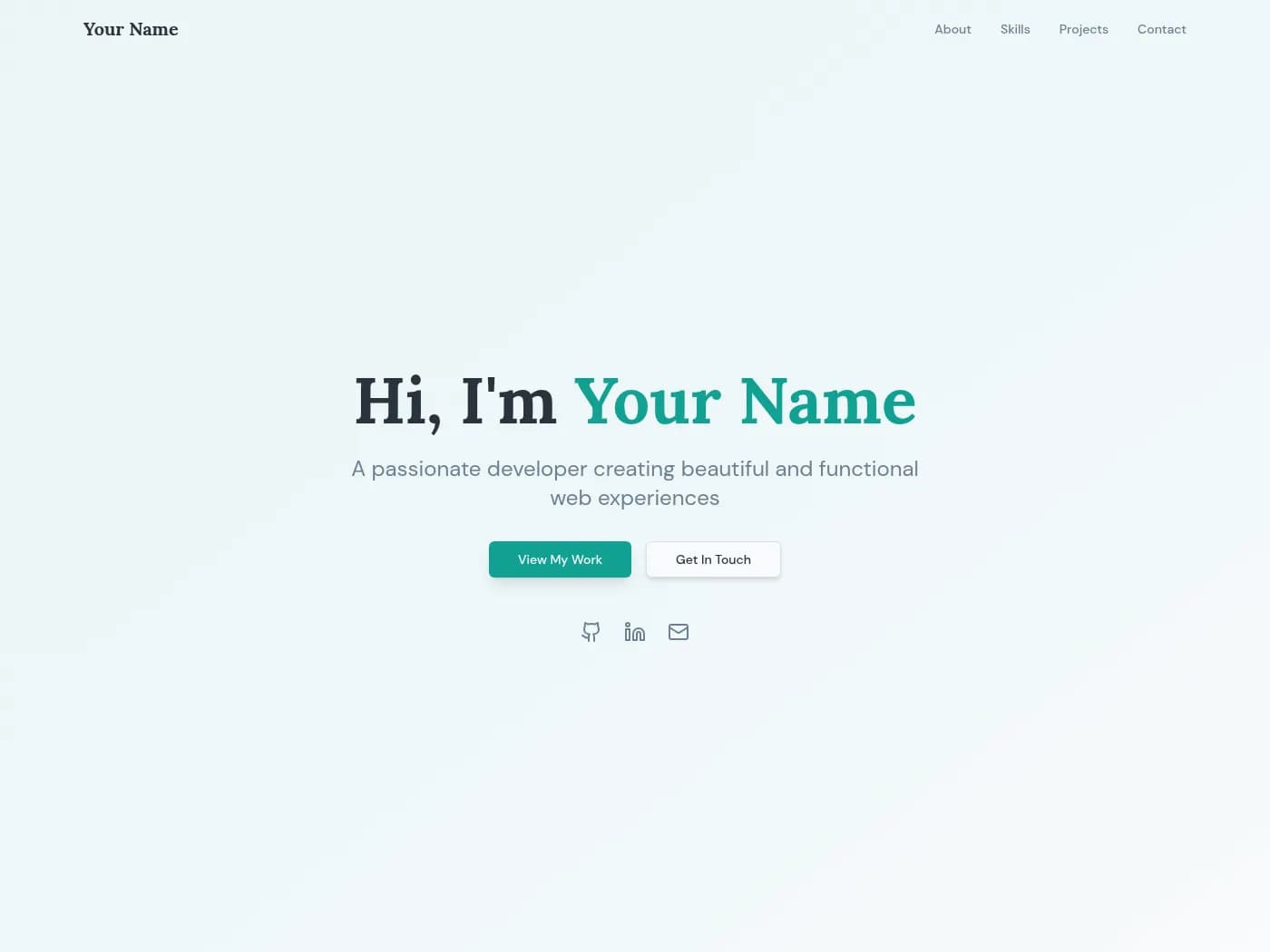 My Personal Website