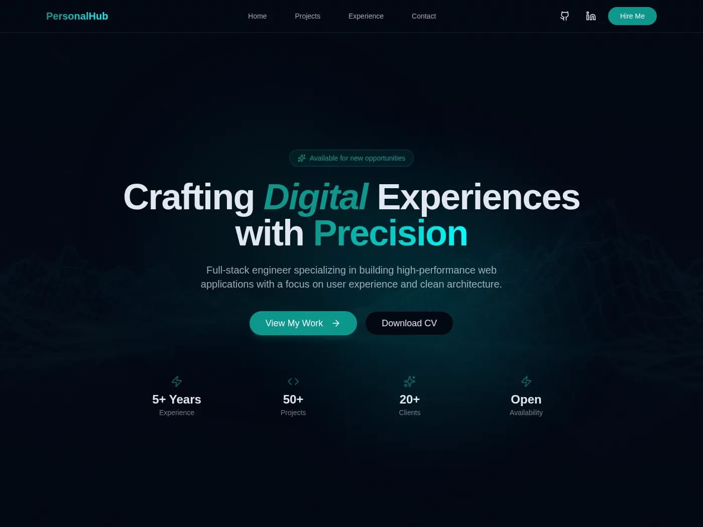 Personal Web Hub