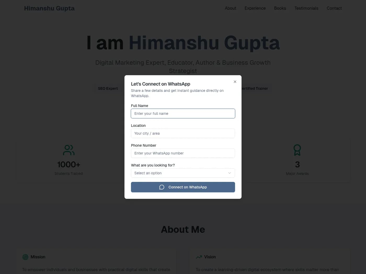 Personal Site