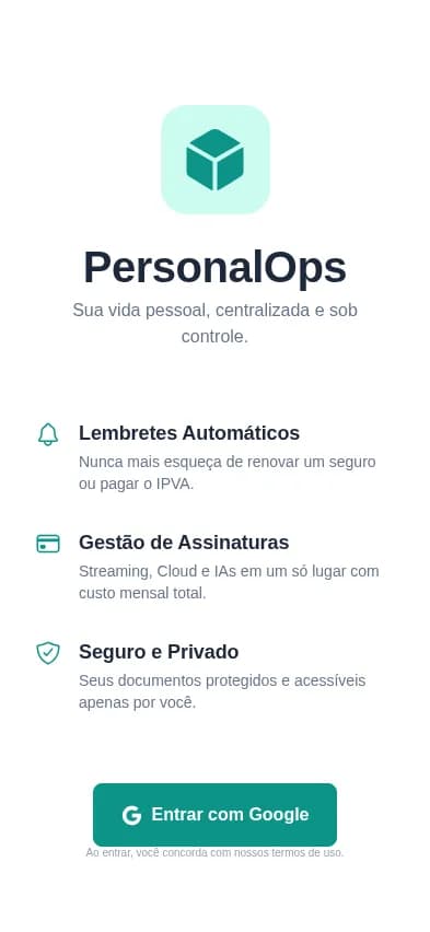 PersonalOps Centralizer