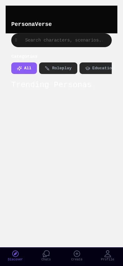 PersonaVerse AI Chat