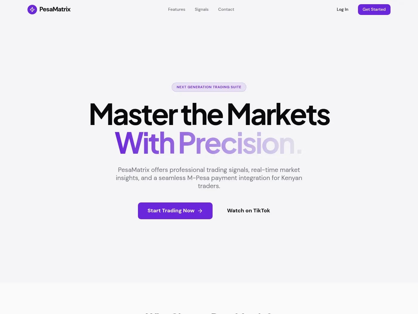 PesaMatrix SaaS Suite