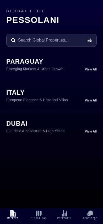 PESSOLANI Global Elite App
