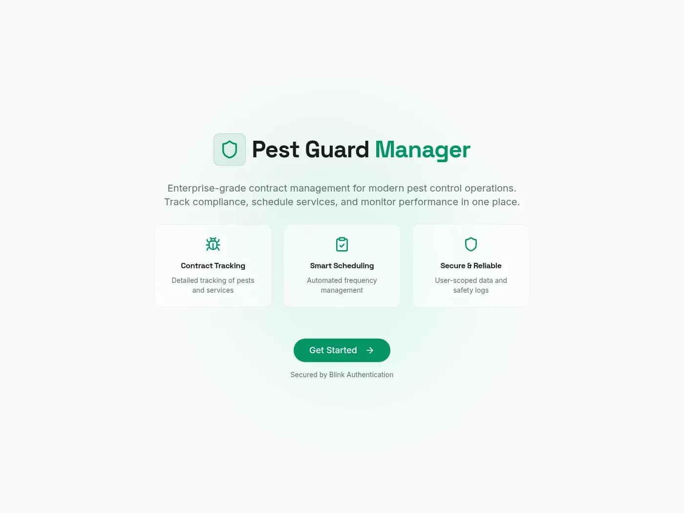 Pest Contract Manager