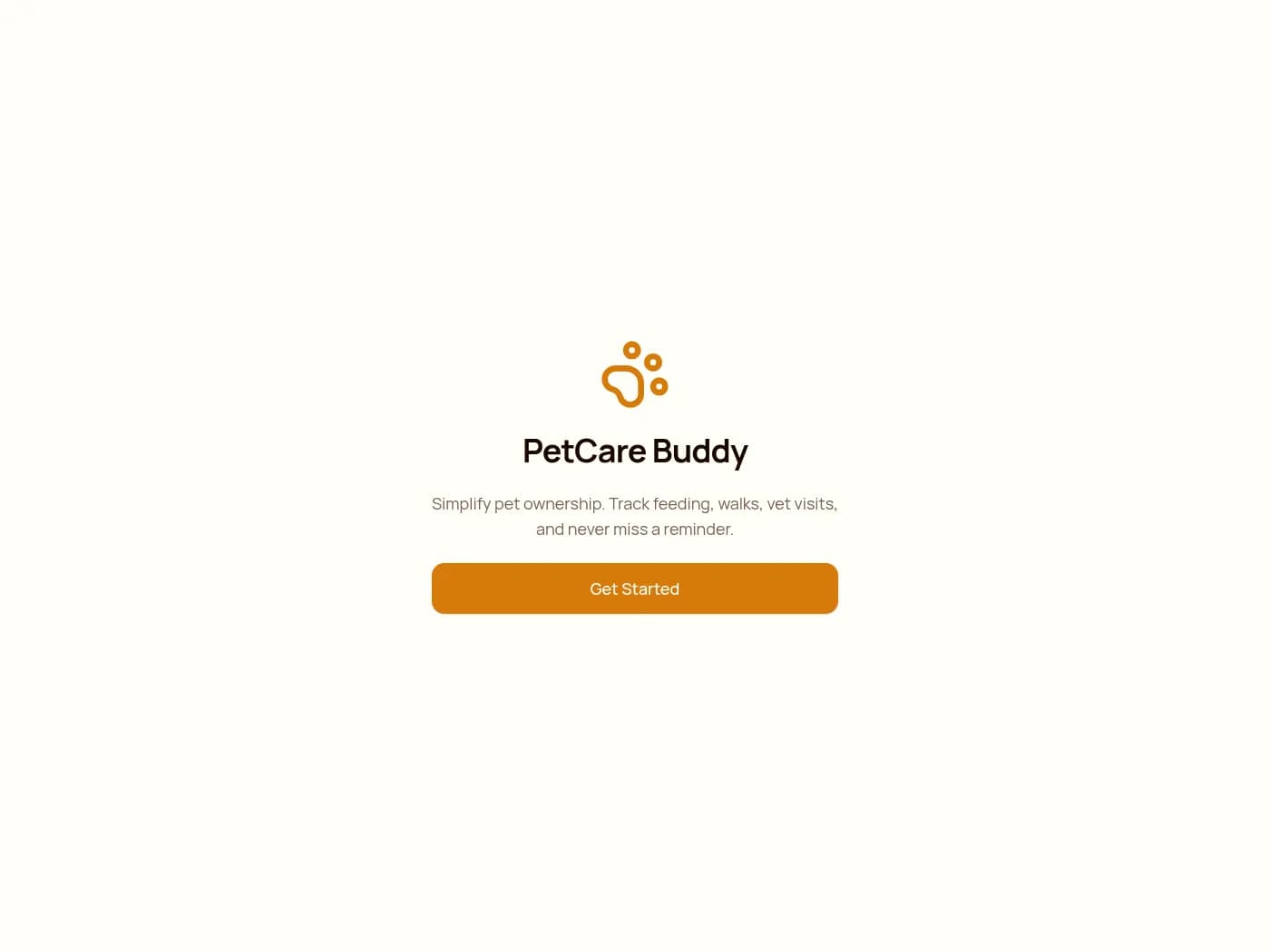 PetCare Buddy