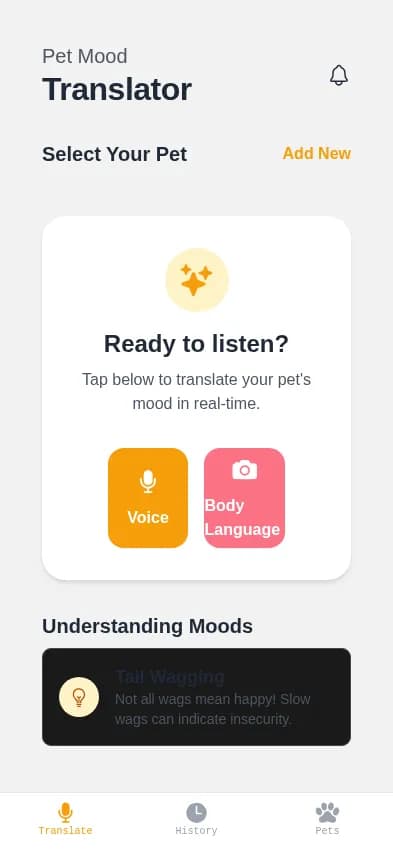 Pet Mood Translator