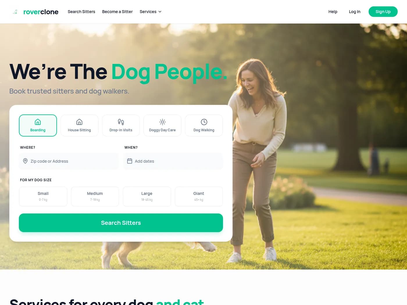 Pet Sitter Finder