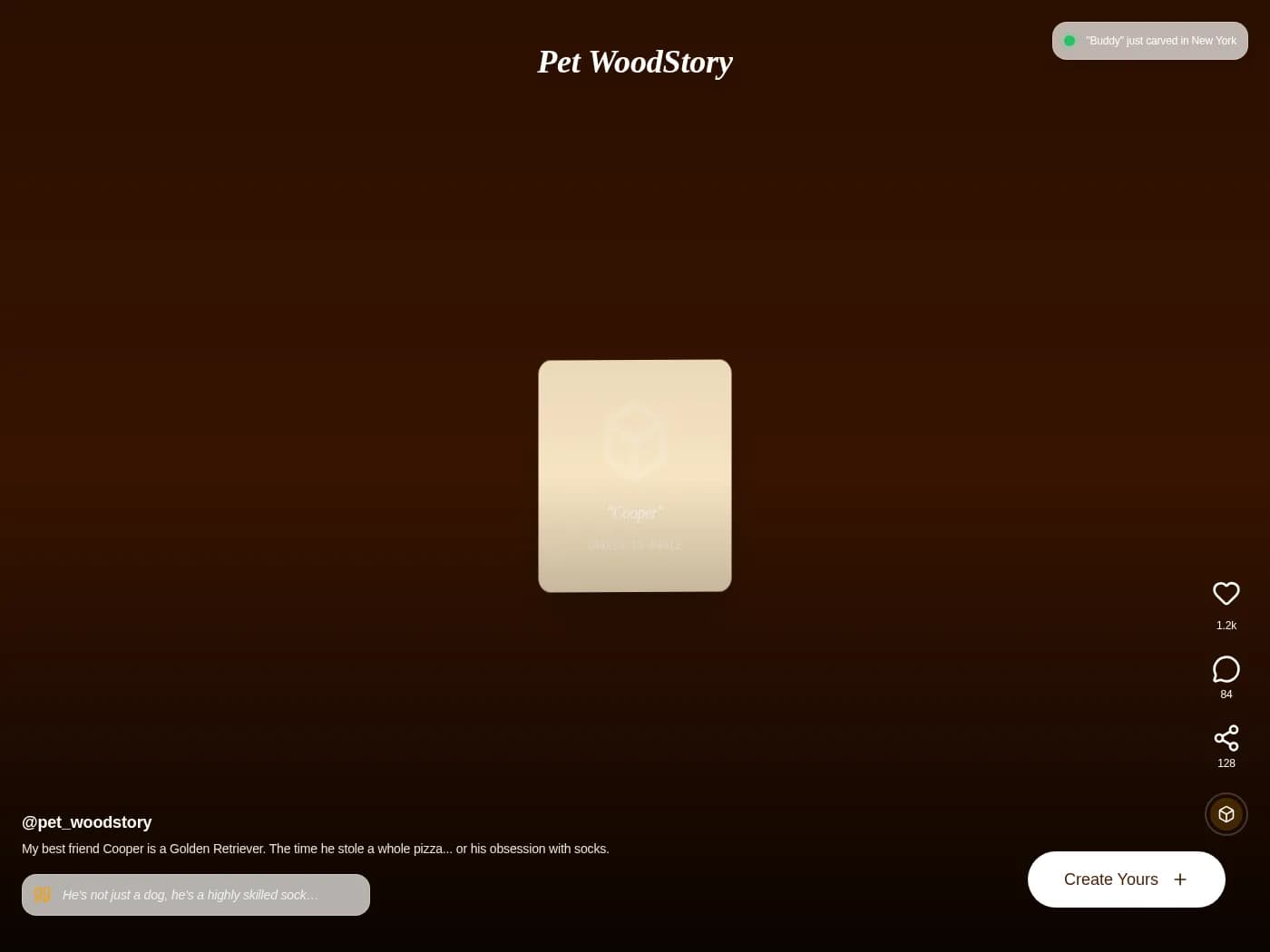 Pet3D WoodStory Studio