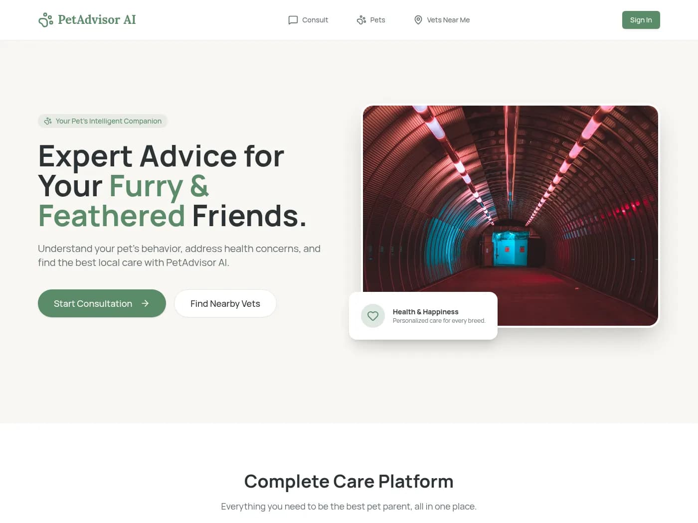 PetAdvisor AI