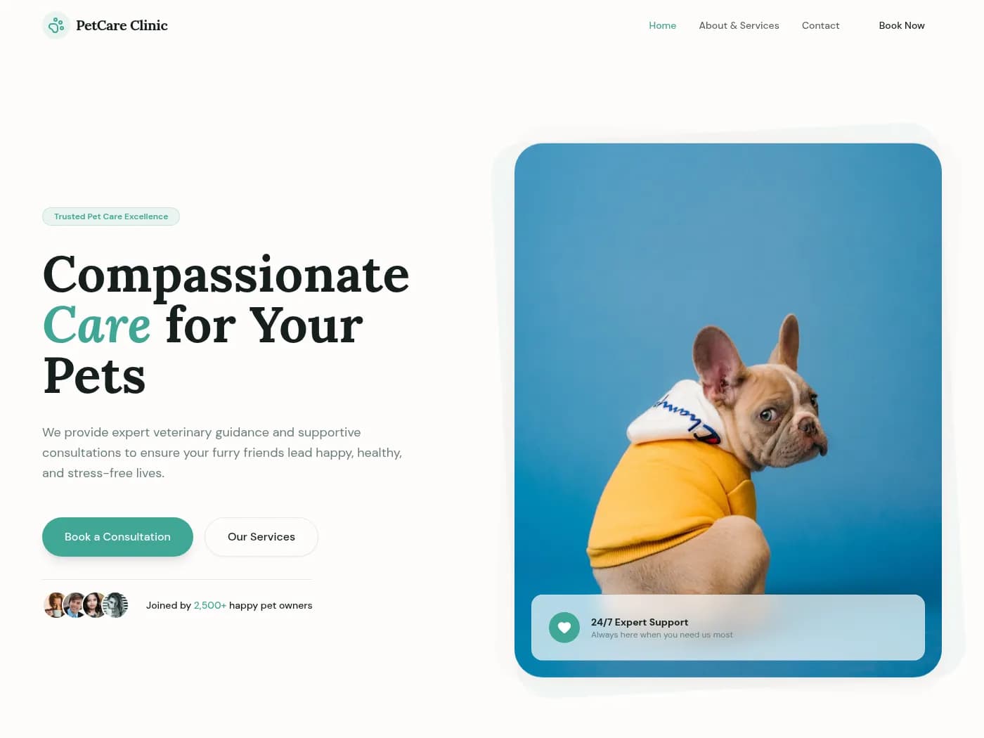 PetCare Clinic Web