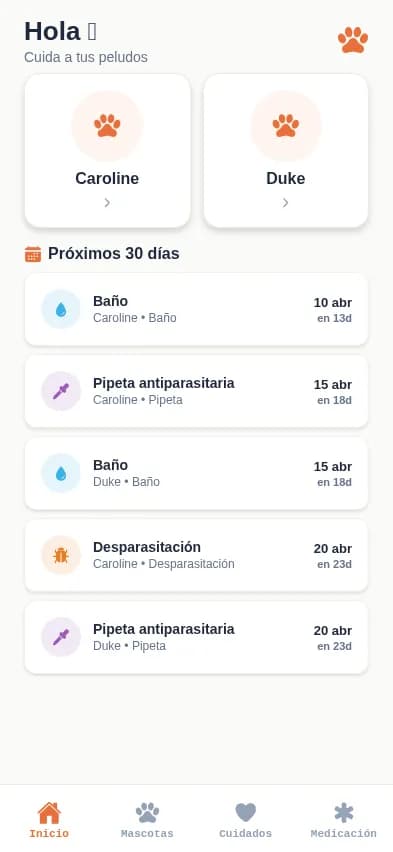 PetCare Tracker App