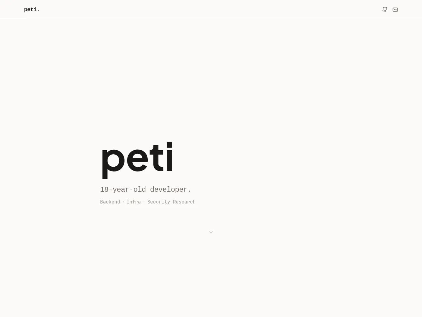 Peti's Dev Portfolio