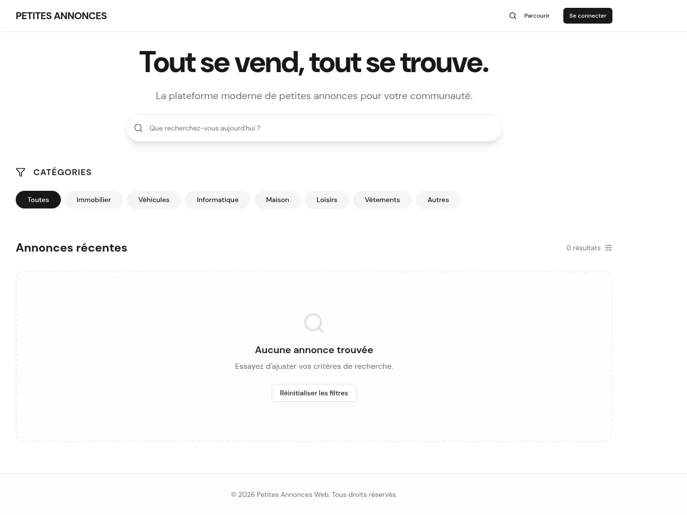 Petites Annonces Web