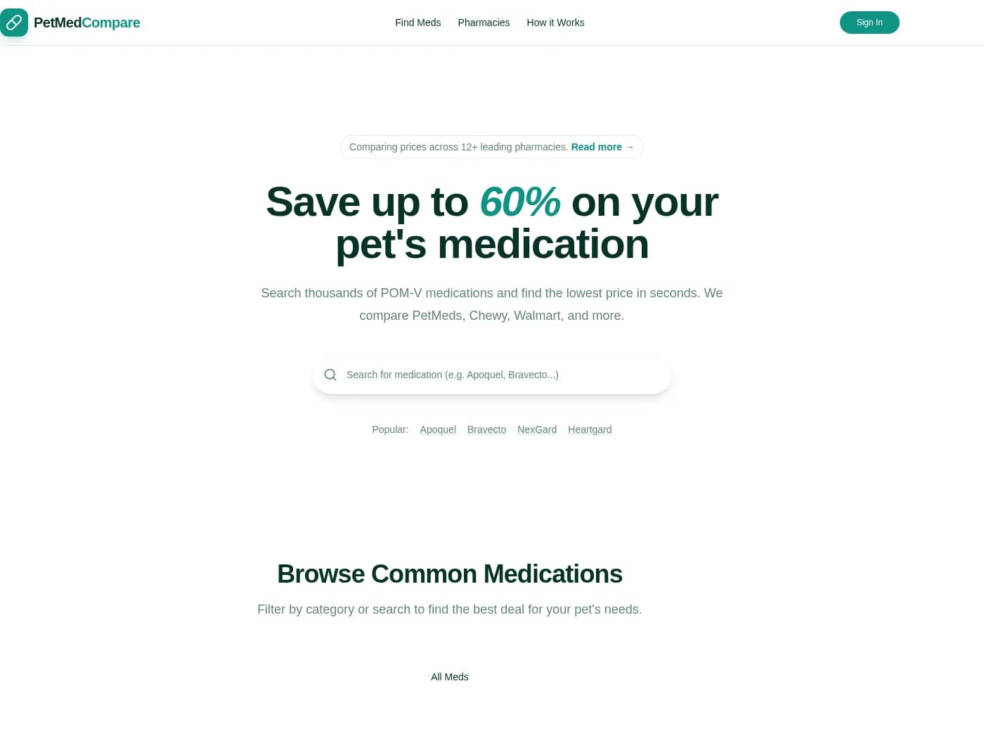 Pet Med Price Tracker