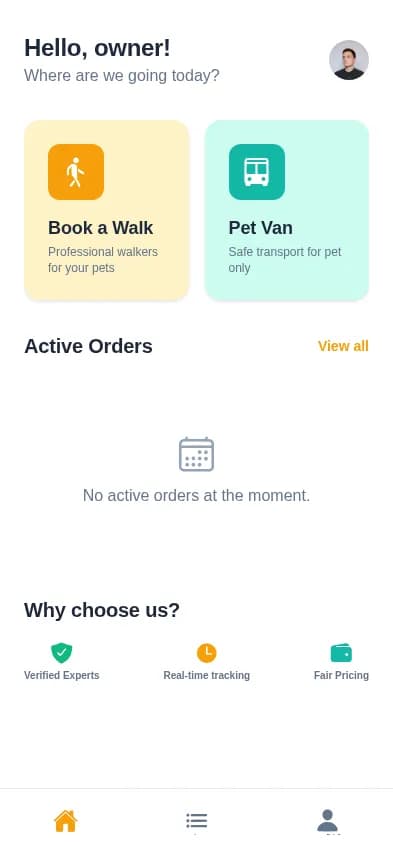 Pet Walk & Ride Hub