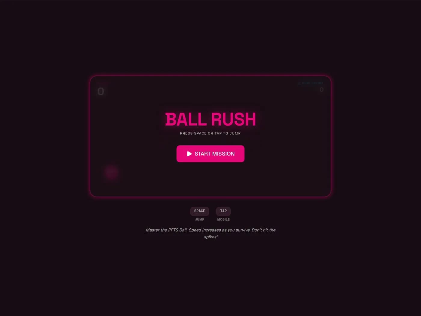 PFTS Ball Rush