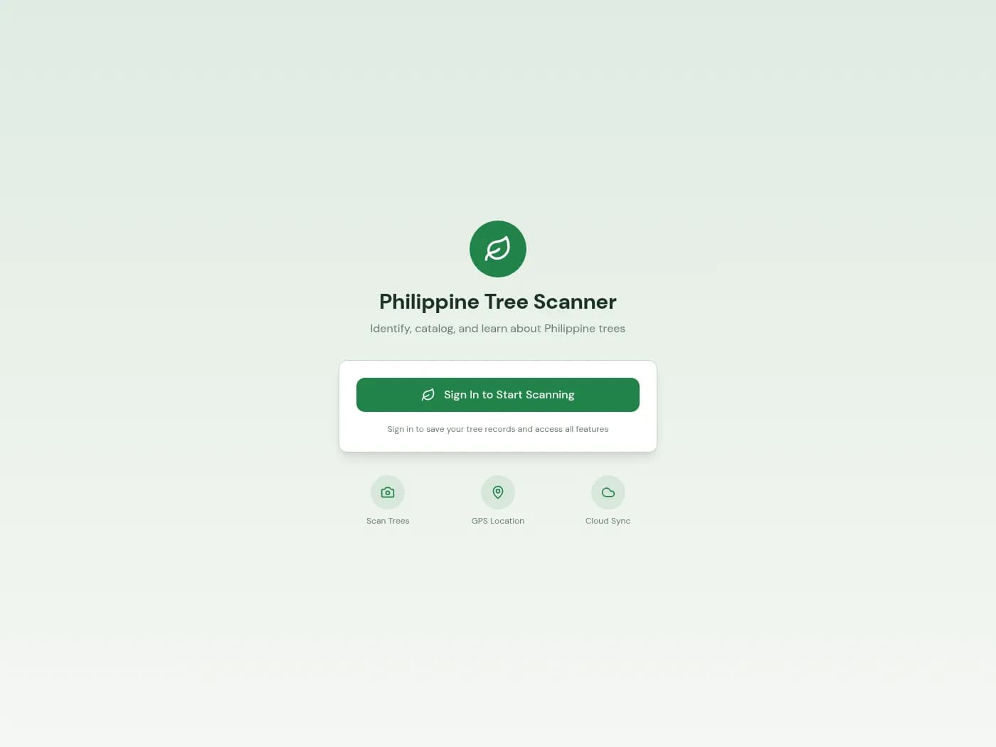 Philippine Tree Scanner