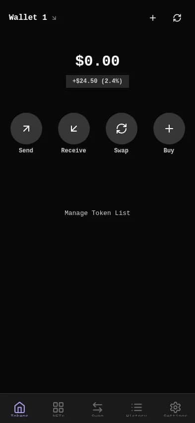 Phantom Wallet LARP App