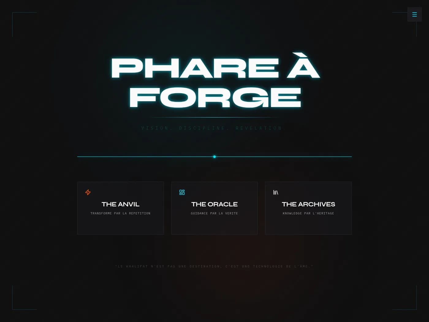 Phare à Forge Ecosystem