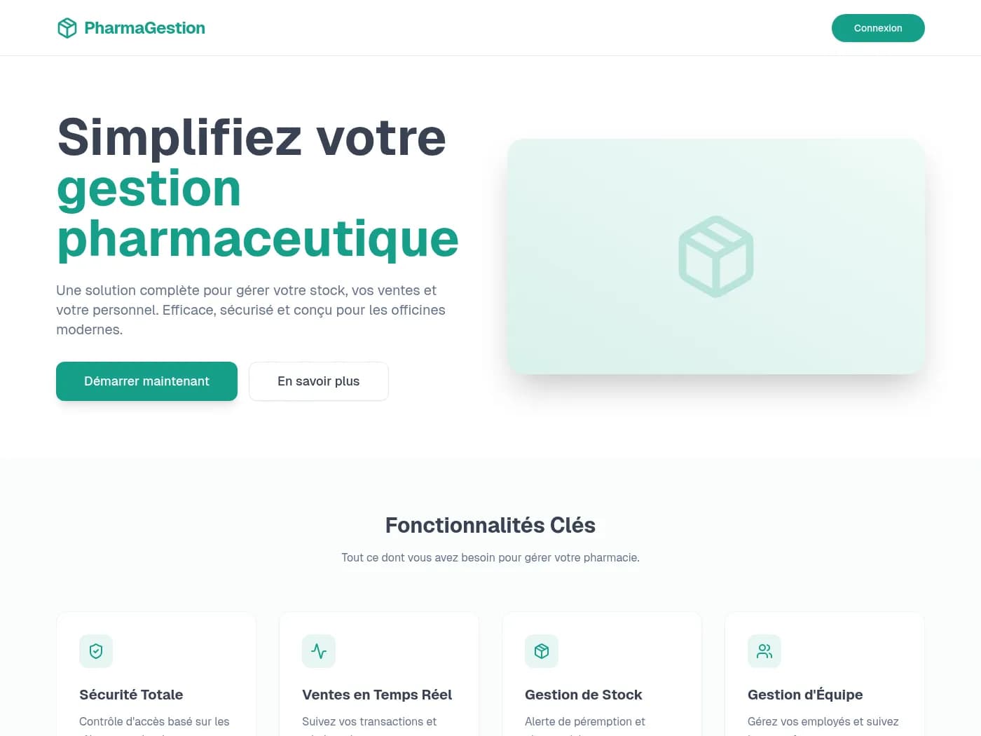 Pharma Gestion Web
