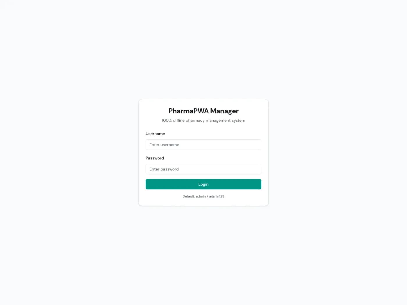 PharmaPWA Manager