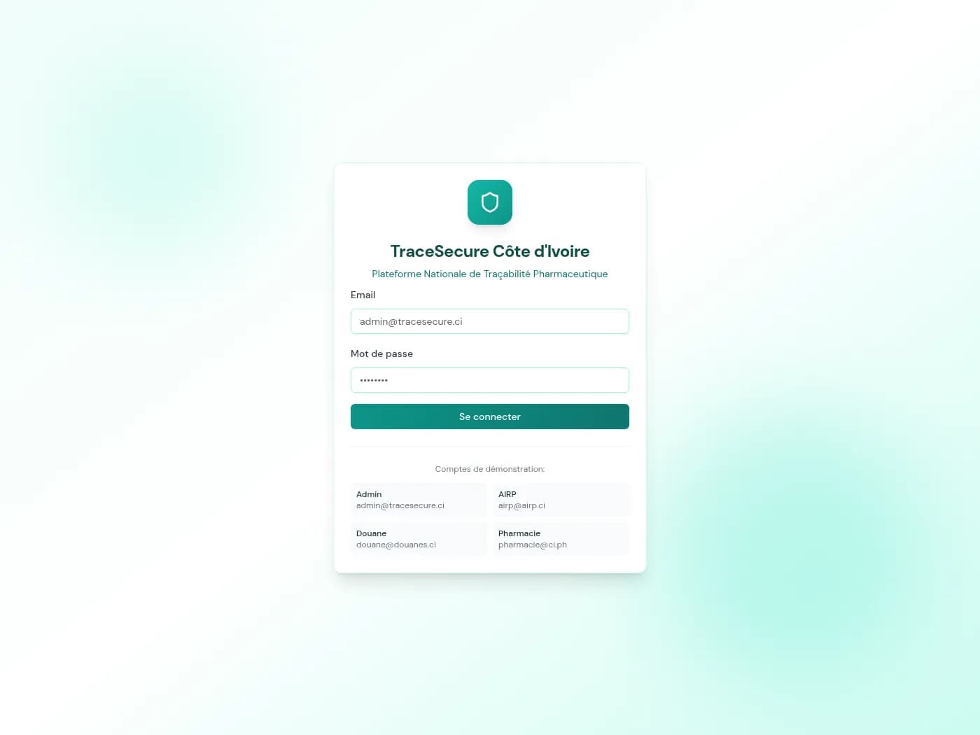 TraceSecure Côte d'Ivoire