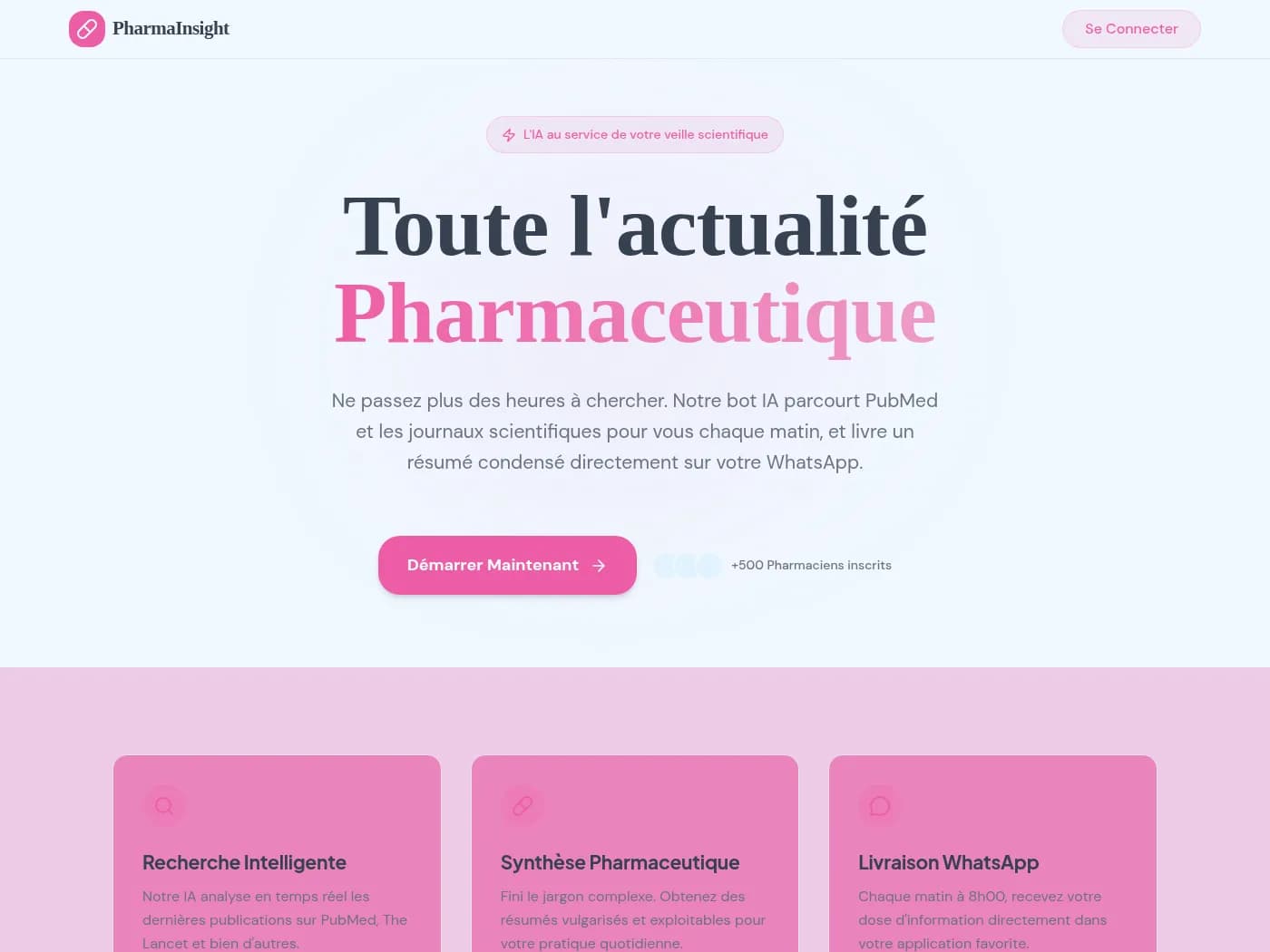 PharmaInsight Bot
