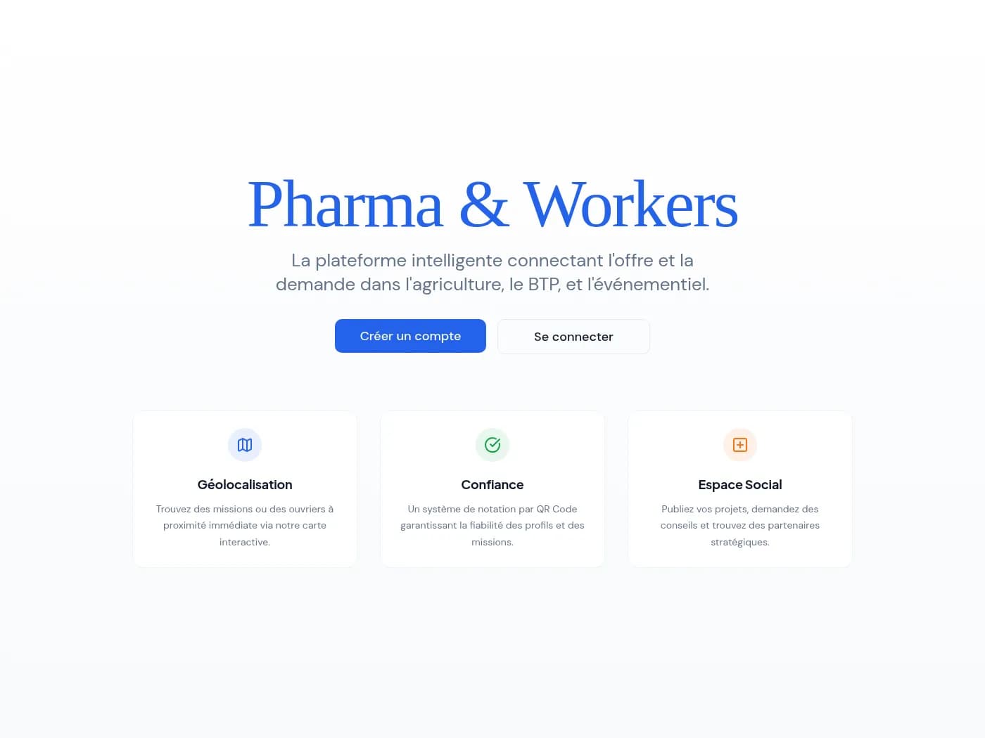 PharmaWorkers Platform