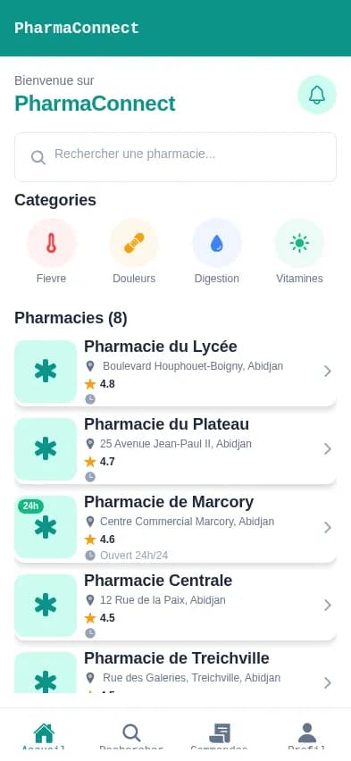 PharmaConnect Mobile