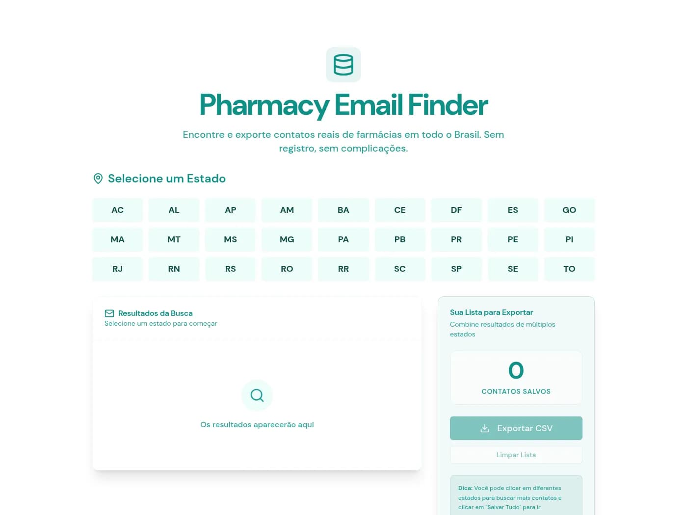 Pharmacy Email Finder