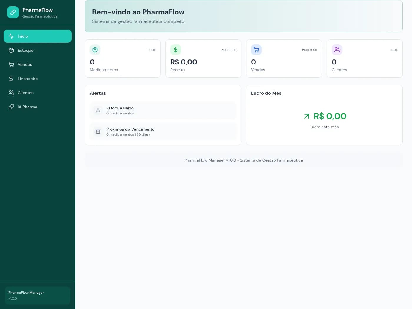 PharmaFlow Manager