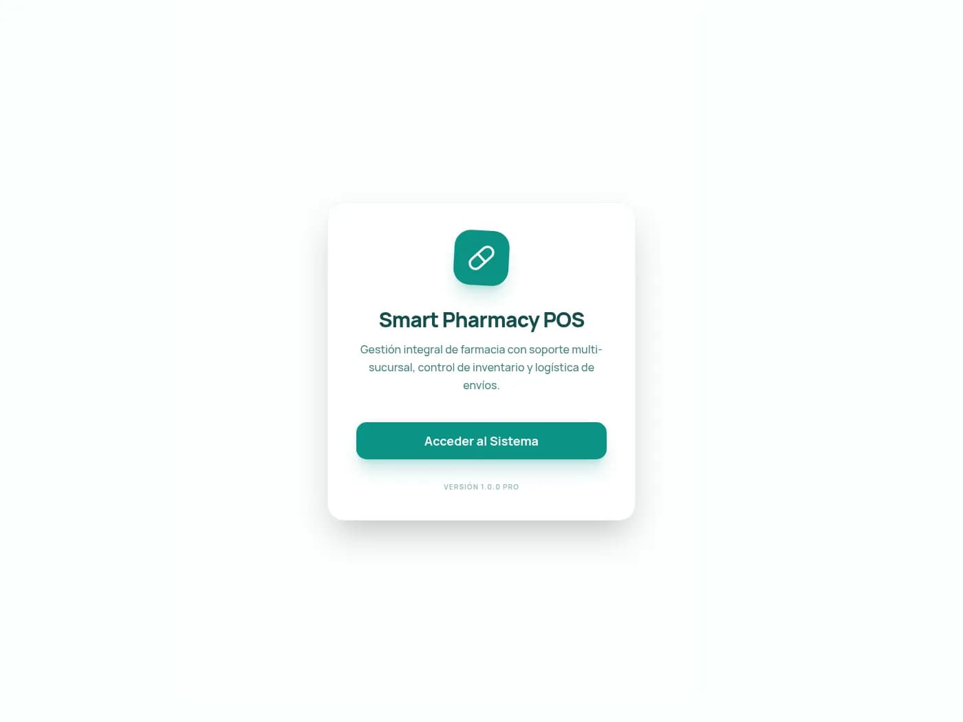 Smart Pharmacy POS