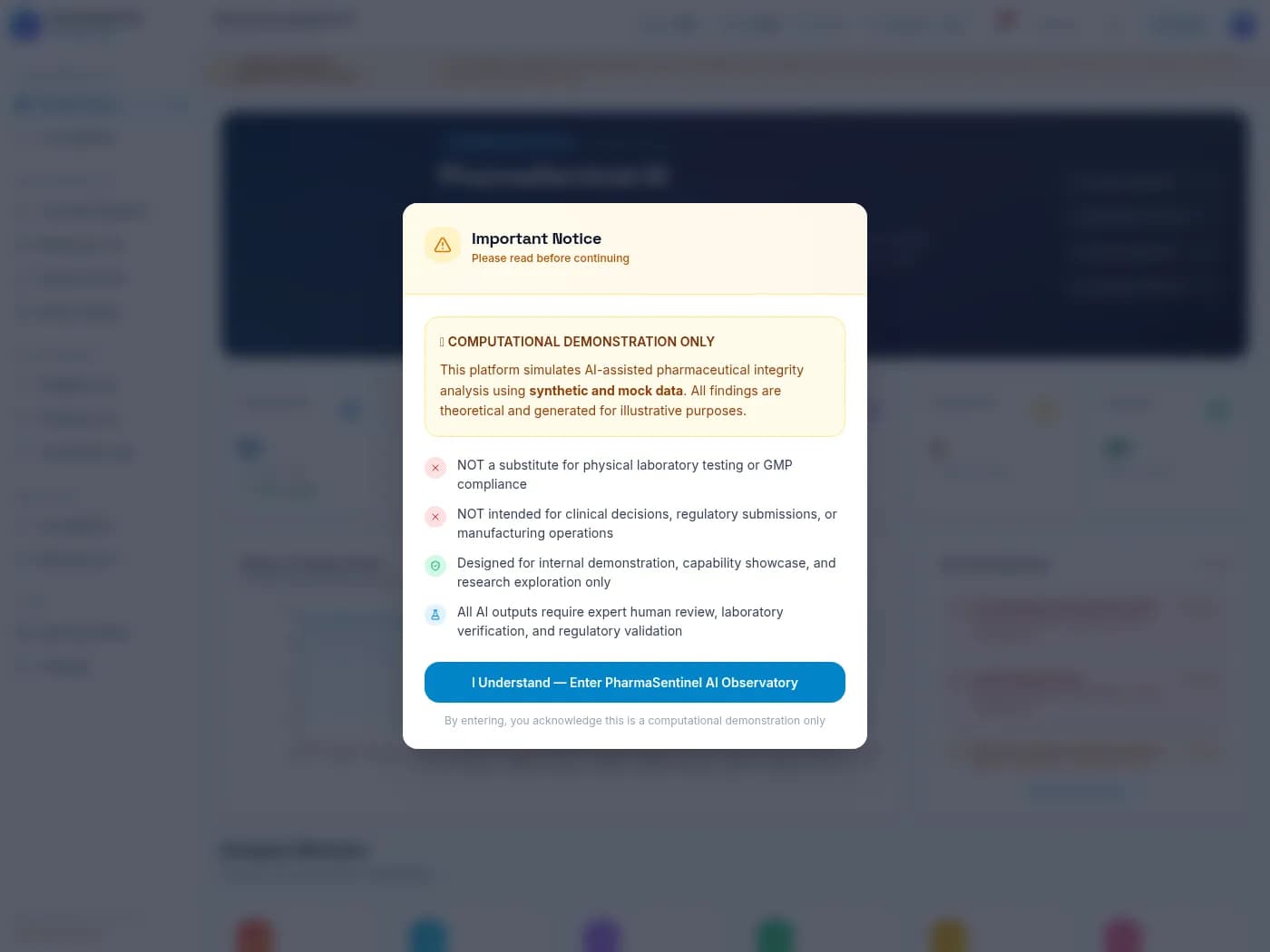PharmaSentinel AI Observatory