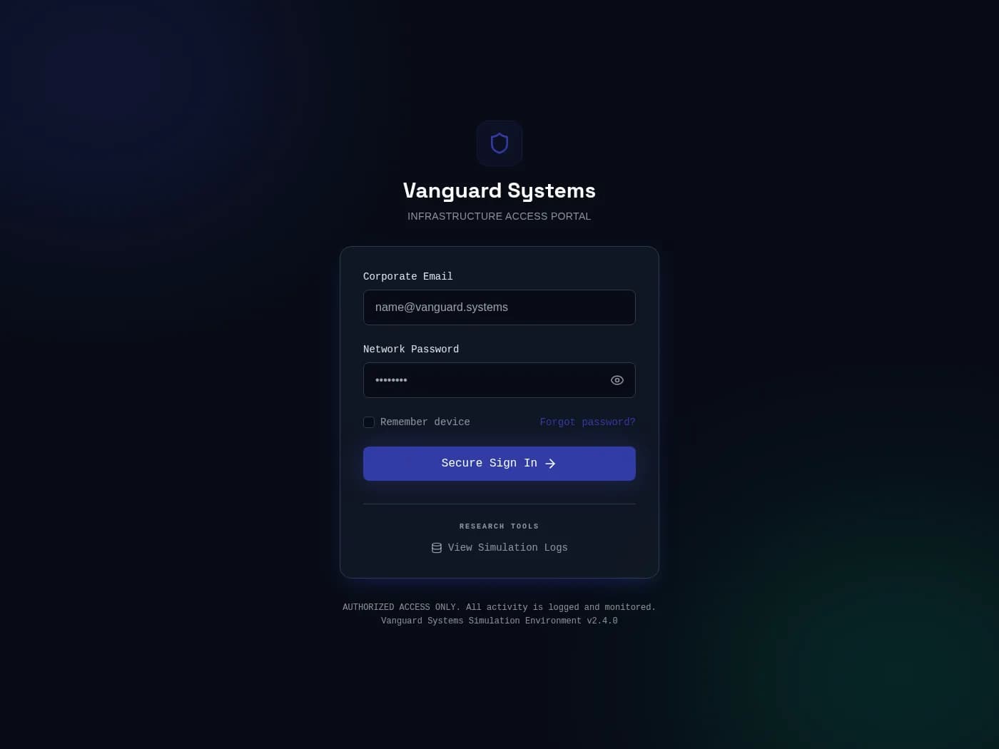 PhishTest Login Page
