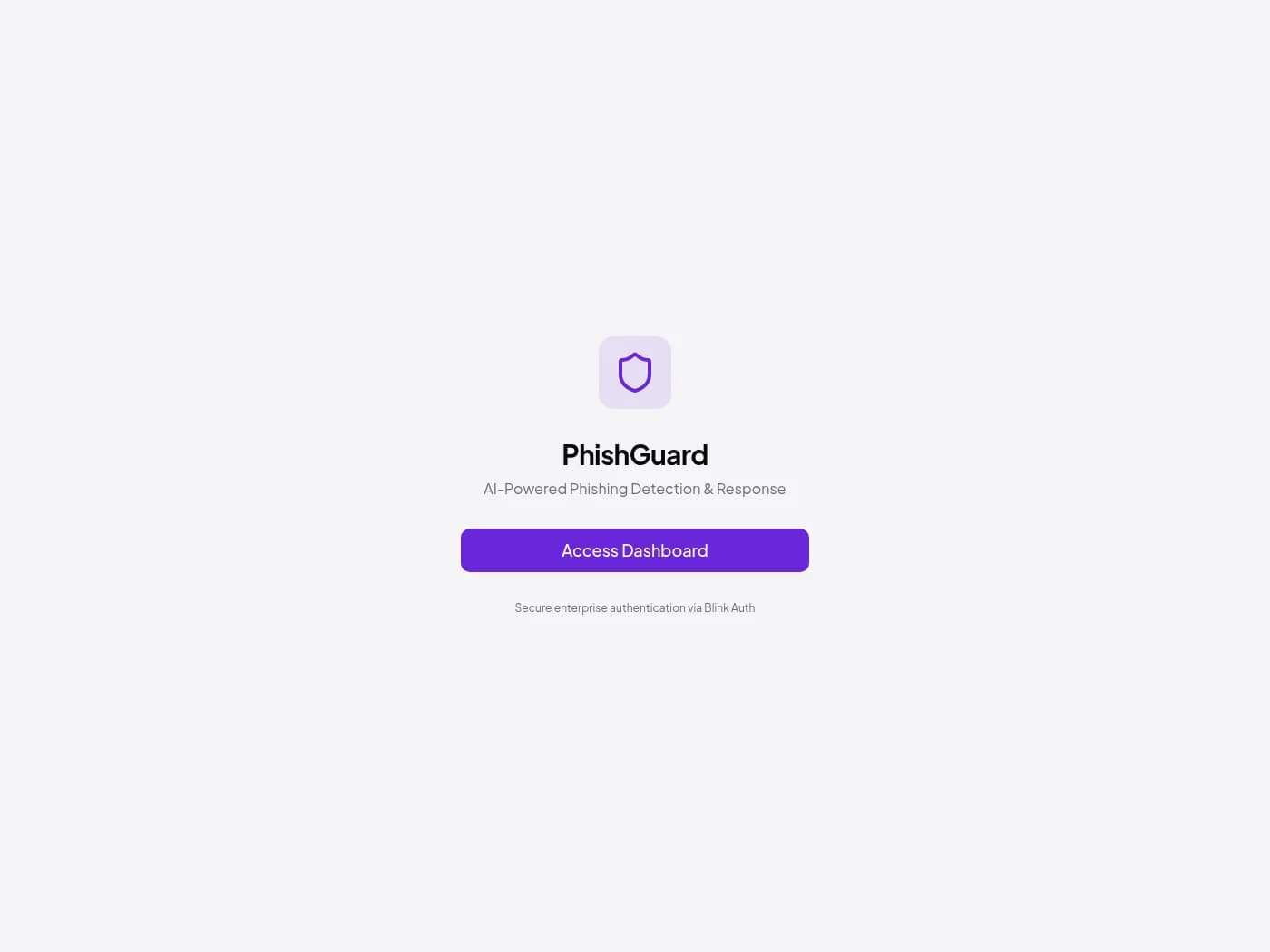 PhishGuard Dashboard