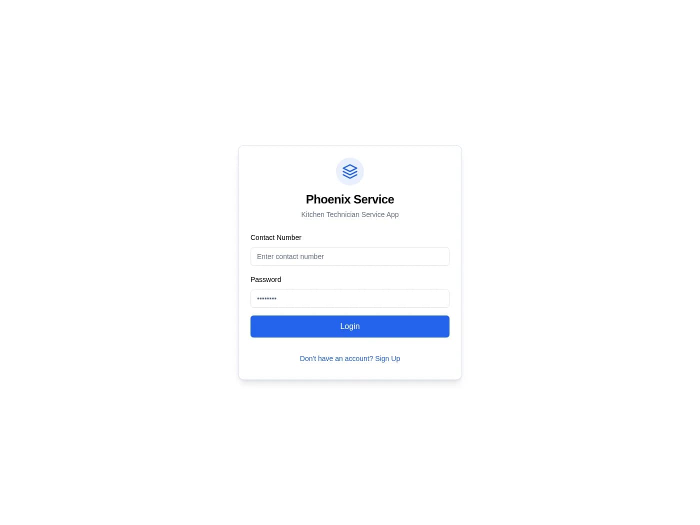 Phoenix Technician Service App