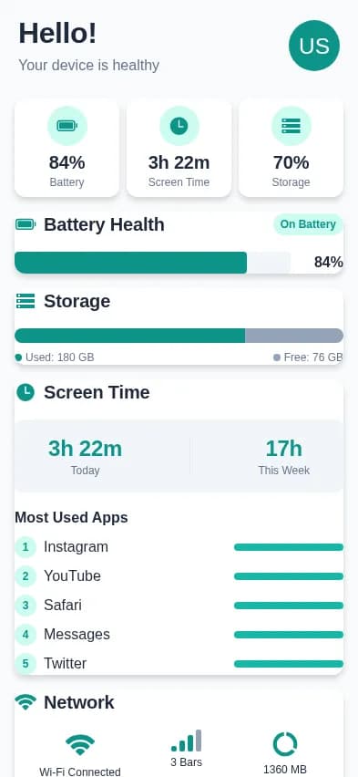 Phone Monitor App