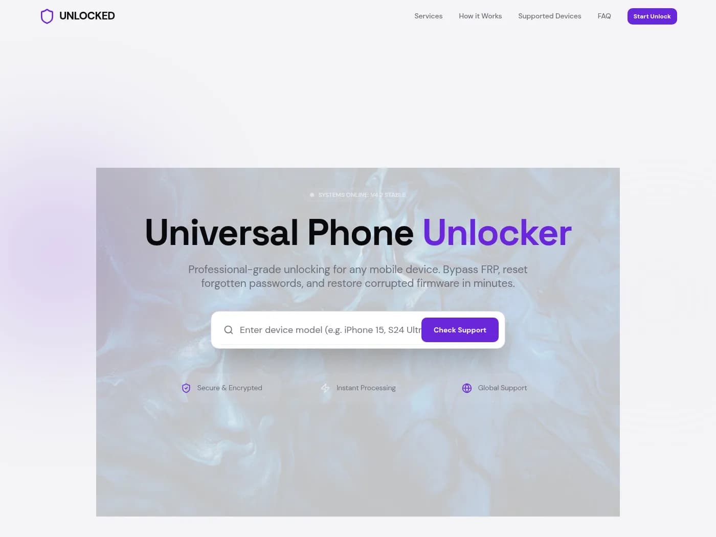 Universal Phone Unlocker