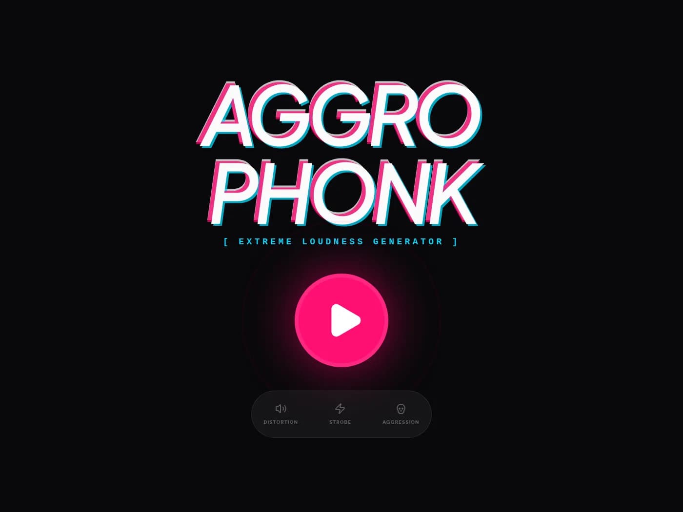 AggroPhonk Song Generator