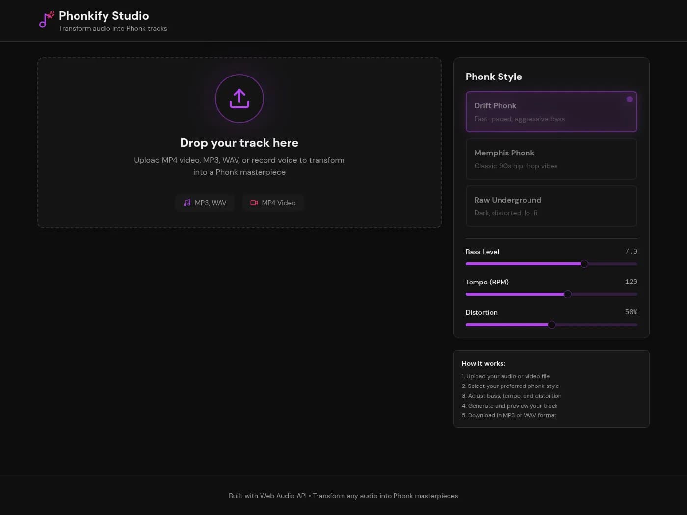 Phonkify Studio